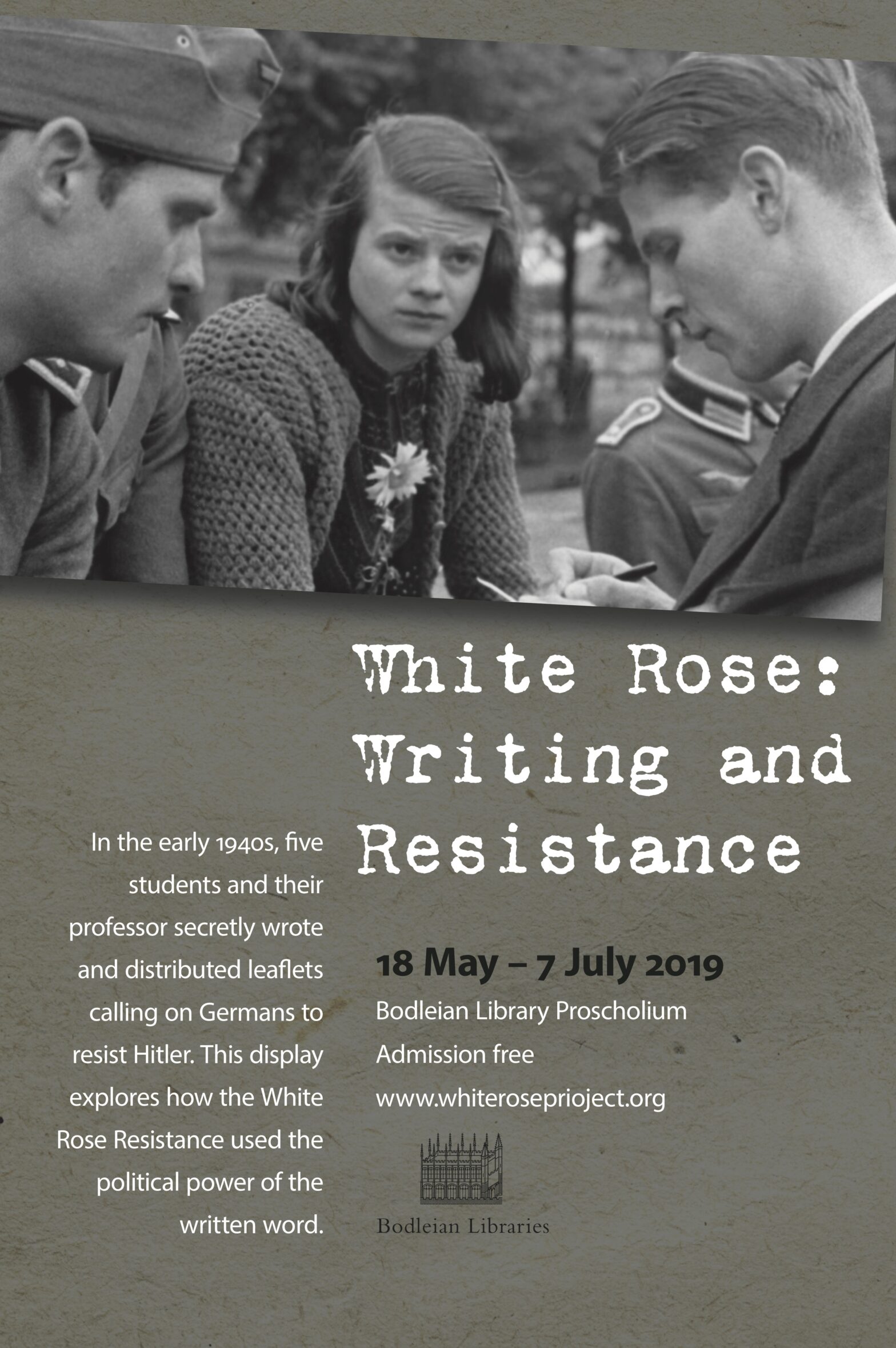 White Rose: Writing and Resistance – WHITE ROSE PROJECT